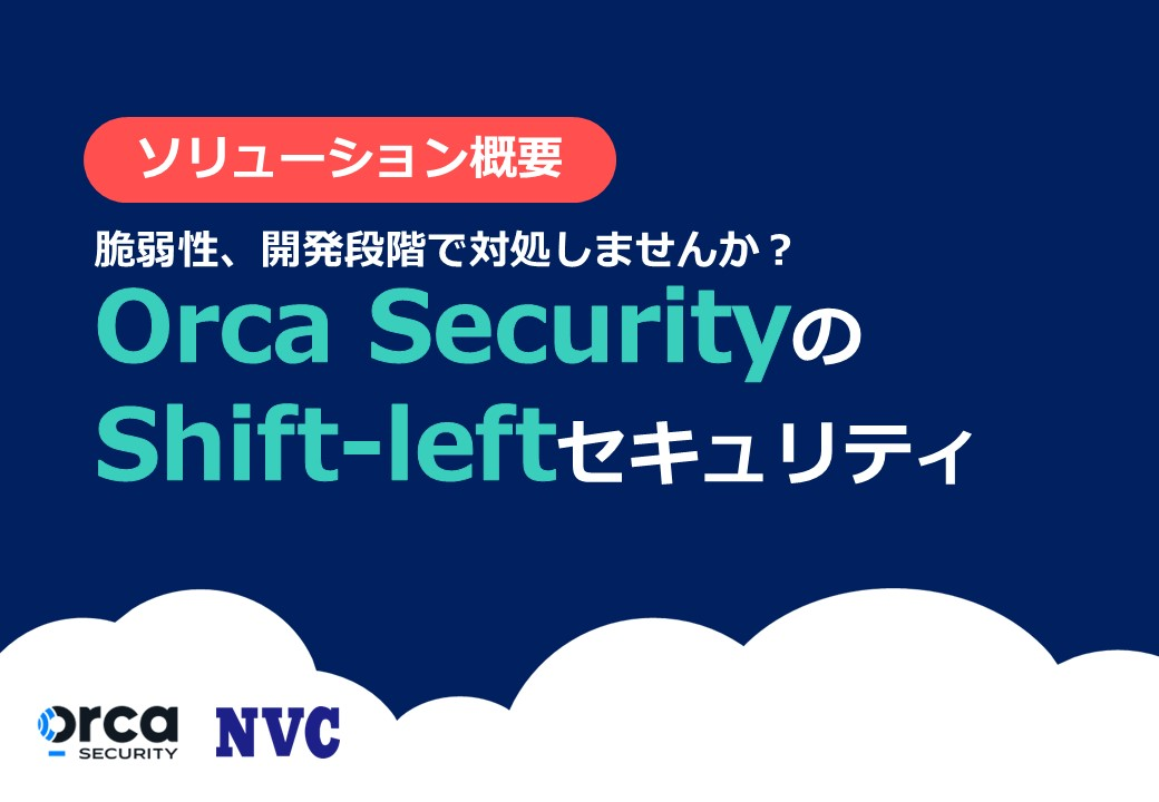 脆弱性、開発段階で対処しませんか？～Orca SecurityのShift-leftセキュリティで、素早く解決！～ | 企業のセキュアでシンプルなクラウド運用を支える CNAPP/CSPM ...